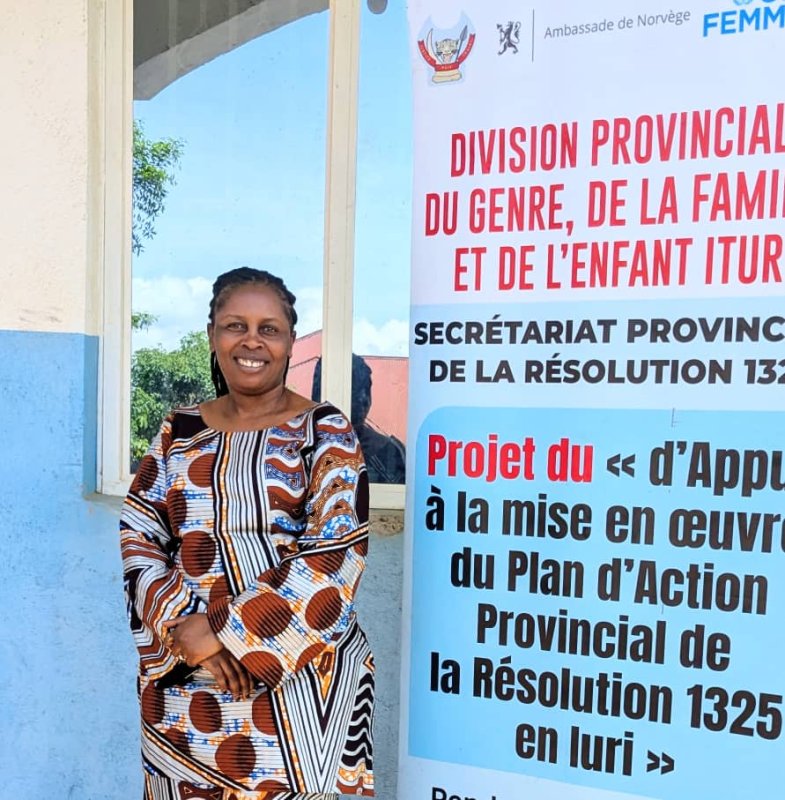 Ituri : la coordinatrice de l'ONG FADEM salue l'impact de la résolution ...